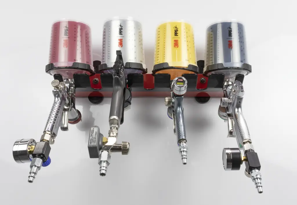 Magnetic Spray Gun Holder- Innovative (Holds 4-7) | Autobody Solutions ...